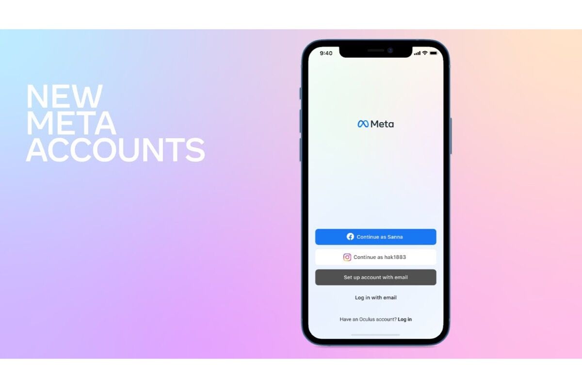 Meta、VRデバイス専用アカウント「Metaアカウント」のロールアウトを開始 | アプリオ