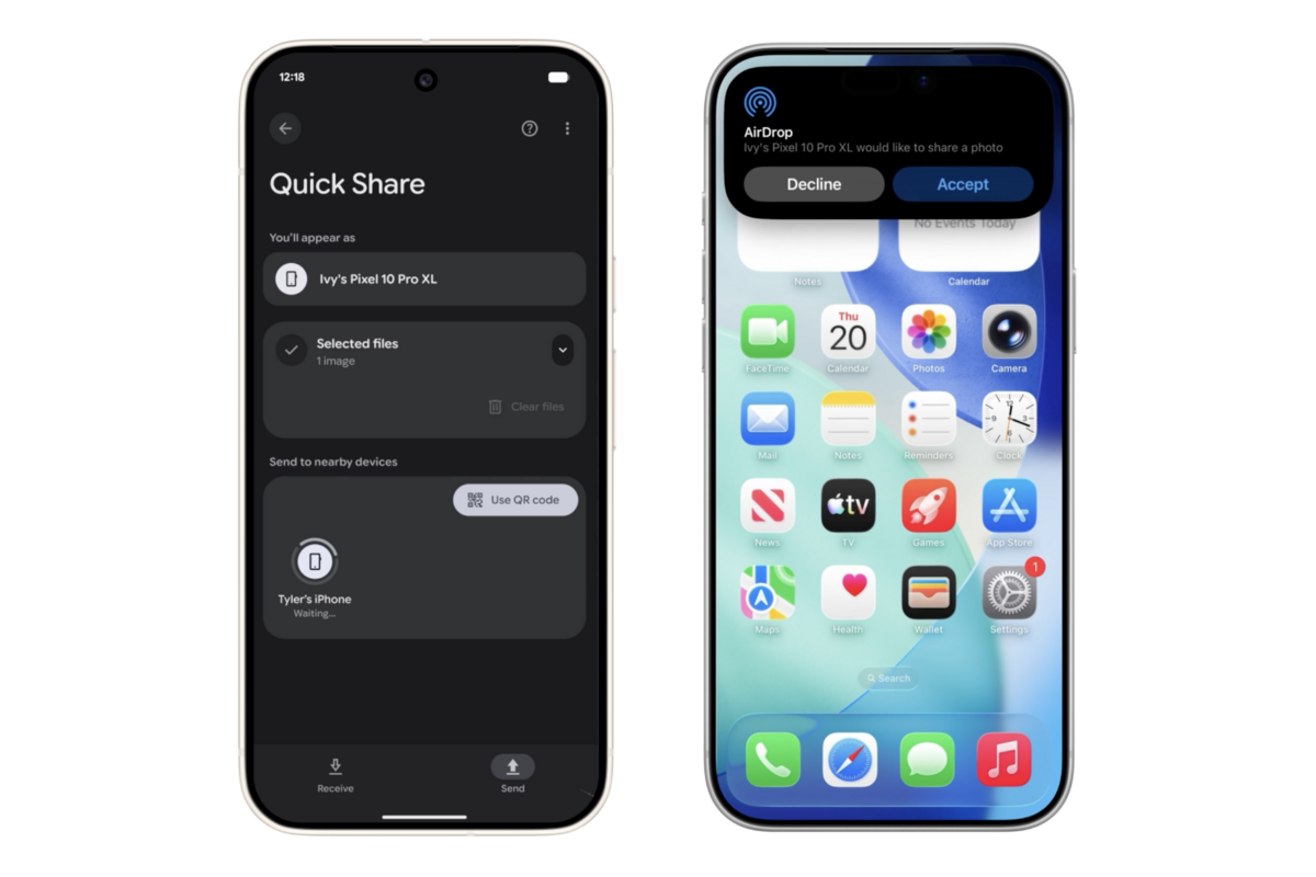 Android、AirDropに対応 iPhoneとのファイル転送障壁の解消に向けて大きく前進 | アプリオ