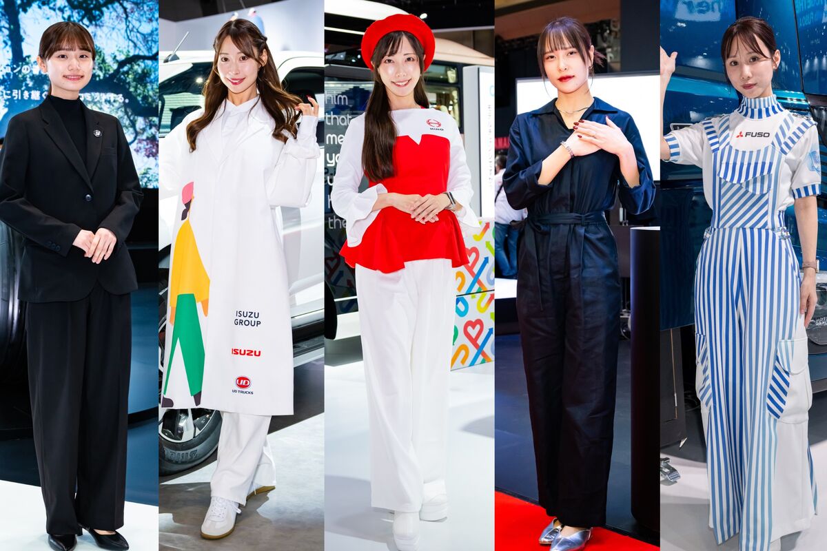 【JAPAN MOBILITY SHOW 2025】コンパニオン写真ギャラリー2（ISUZU、三菱ふそうトラック・バス、YAMAHAなど ...
