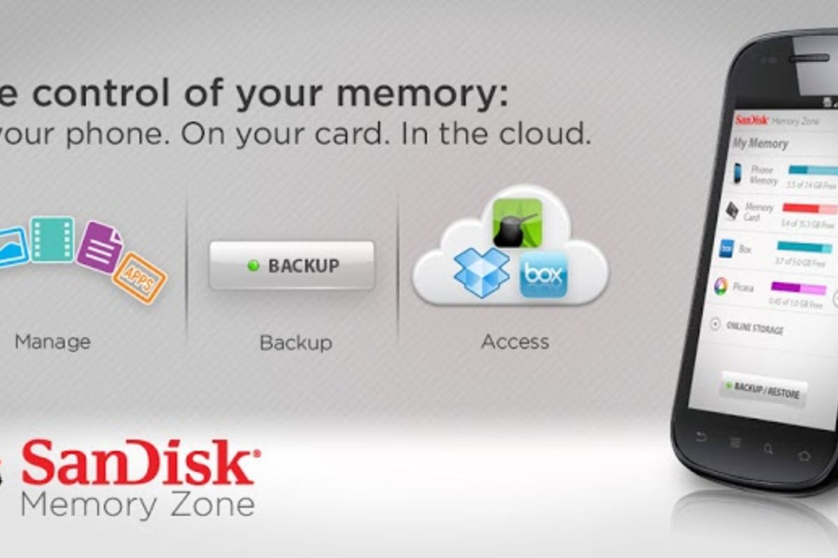 「SanDisk Memory Zone」スマホ本体やメモリーカード、クラウドストレージに散在するファイルを一元管理できるアプリ #Android | アプリオ