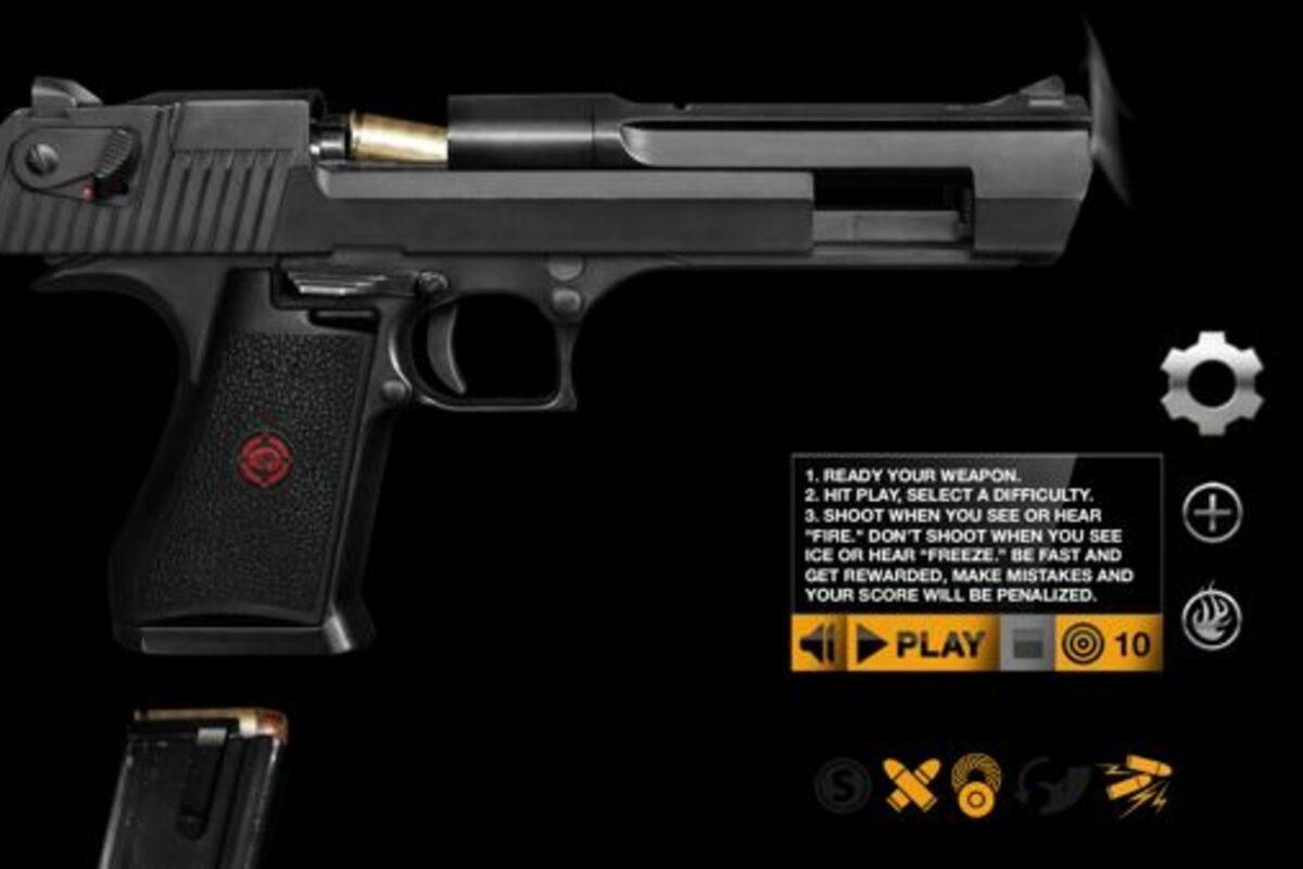 「Weaphones：Firearms Simulator」でリアルな射撃体験、君はトリガーを引くことができるか？ | アプリオ